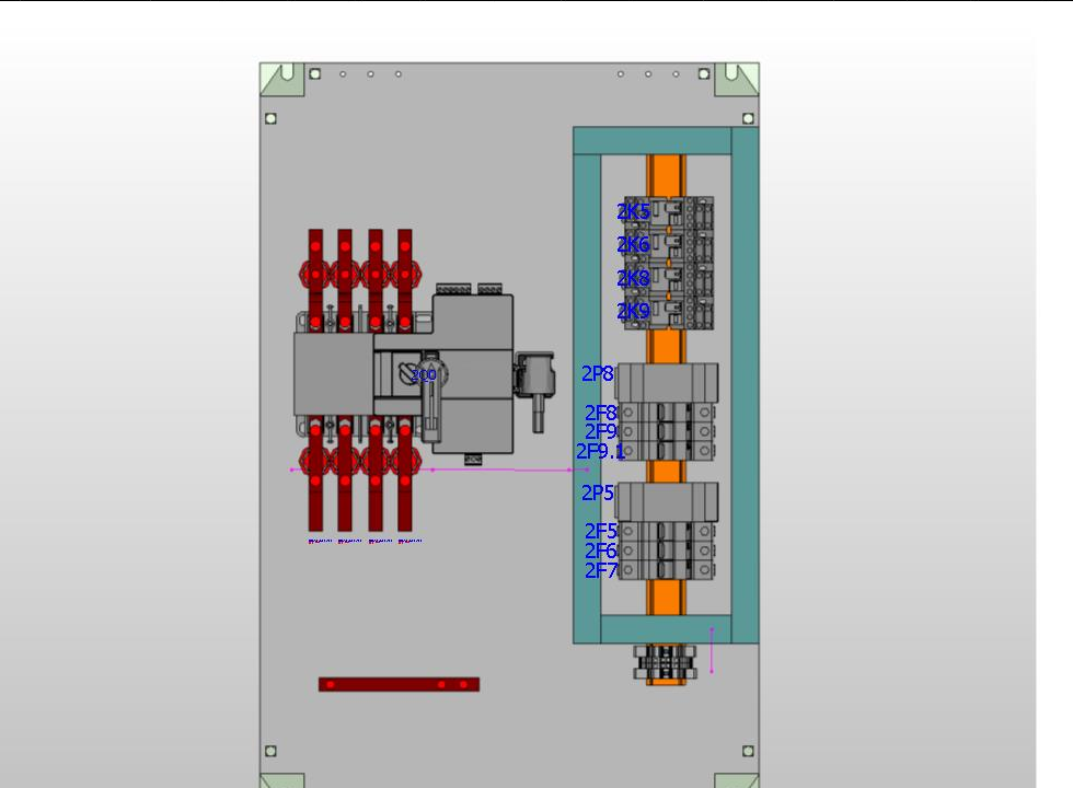 125A Motorized Change Over Switch (ATS) | Panels and Parts Shopping