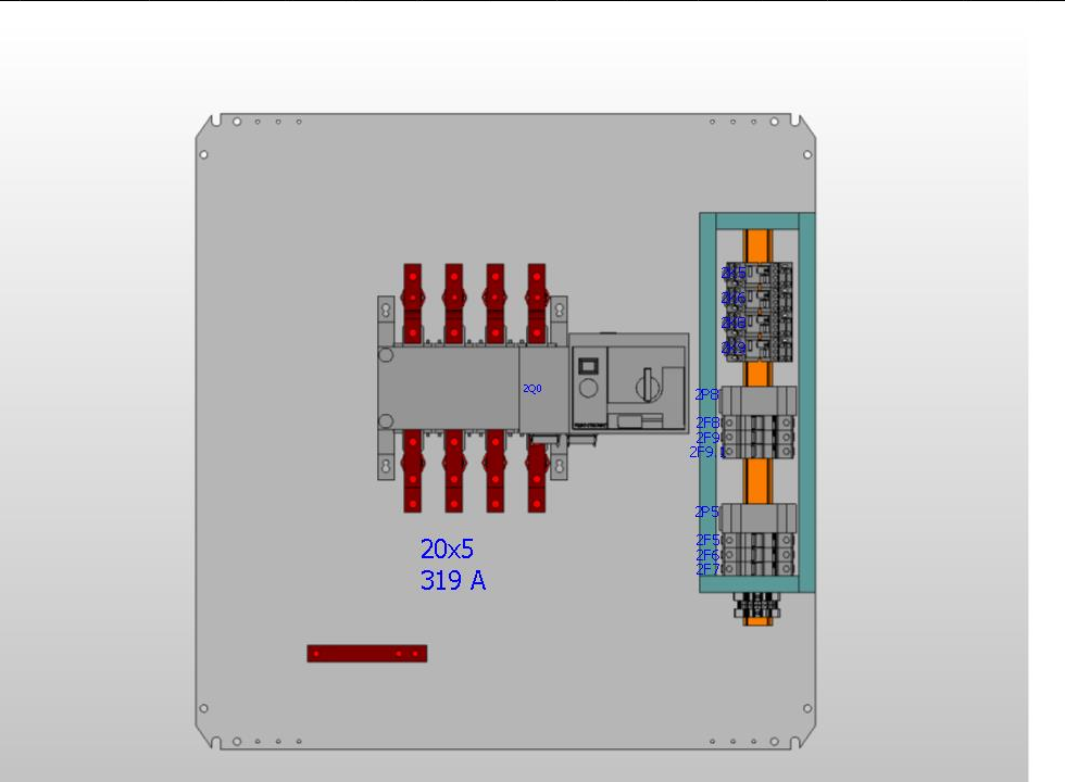 250A Motorized Change Over Switch (ATS) | Panels and Parts Shopping