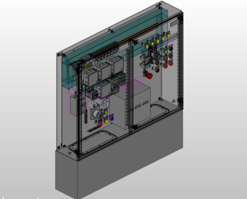 Typical ABB Motor Control Center Panel Incomer MCCB 80A AUTO ...