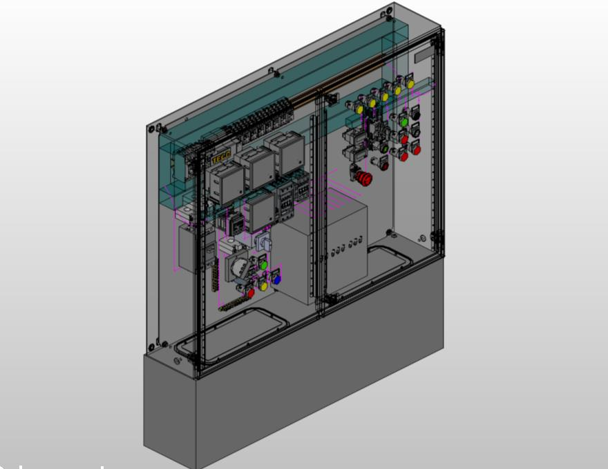 Typical ABB Motor Control Center Panel Incomer MCCB 80A AUTO ...