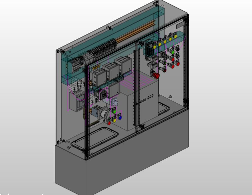 Typical ABB Motor Control Center Panel Incomer MCCB 80A AUTO ...