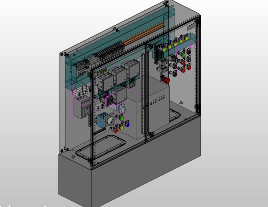 Typical ABB Motor Control Center Panel Incomer MCCB 125A AUTO ...