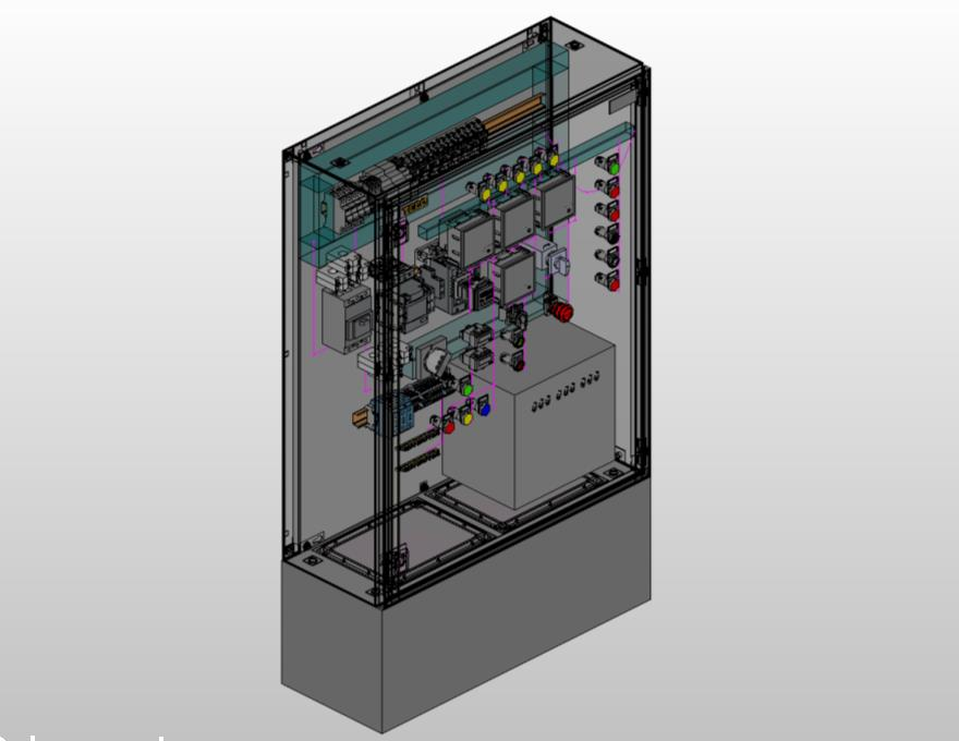 Typical ABB Motor Control Center Panel Incomer MCCB 125A AUTO ...
