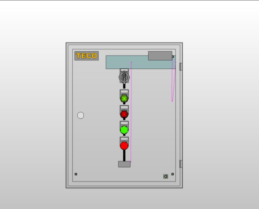 Typical ABB Motor Control Center Panel Incomer 16A Outgoings 1x MCCB ...
