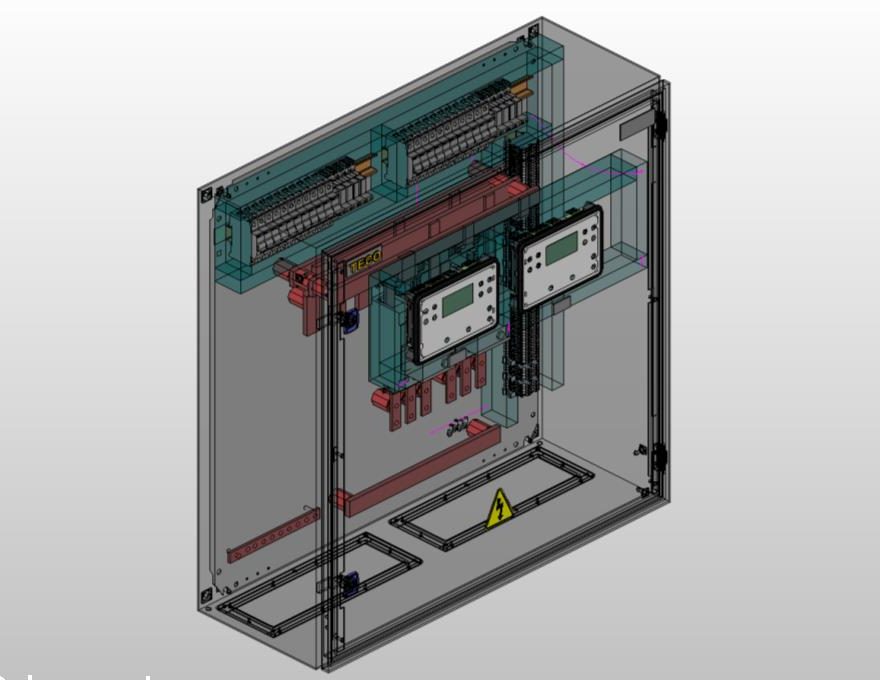 Synchronization Panel 2X160KVA with controller | Panels and Parts Shopping