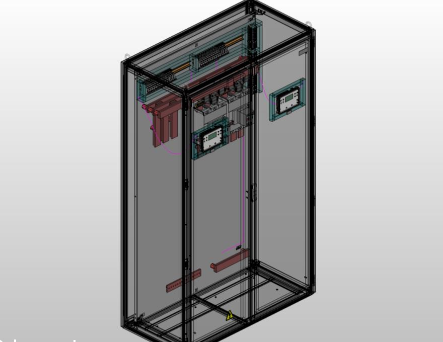 Synchronization Panel 2X660KVA with controller | Panels and Parts Shopping