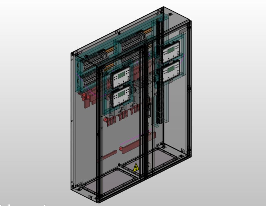 Synchronization Panel 4X160KVA with controller | Panels and Parts Shopping
