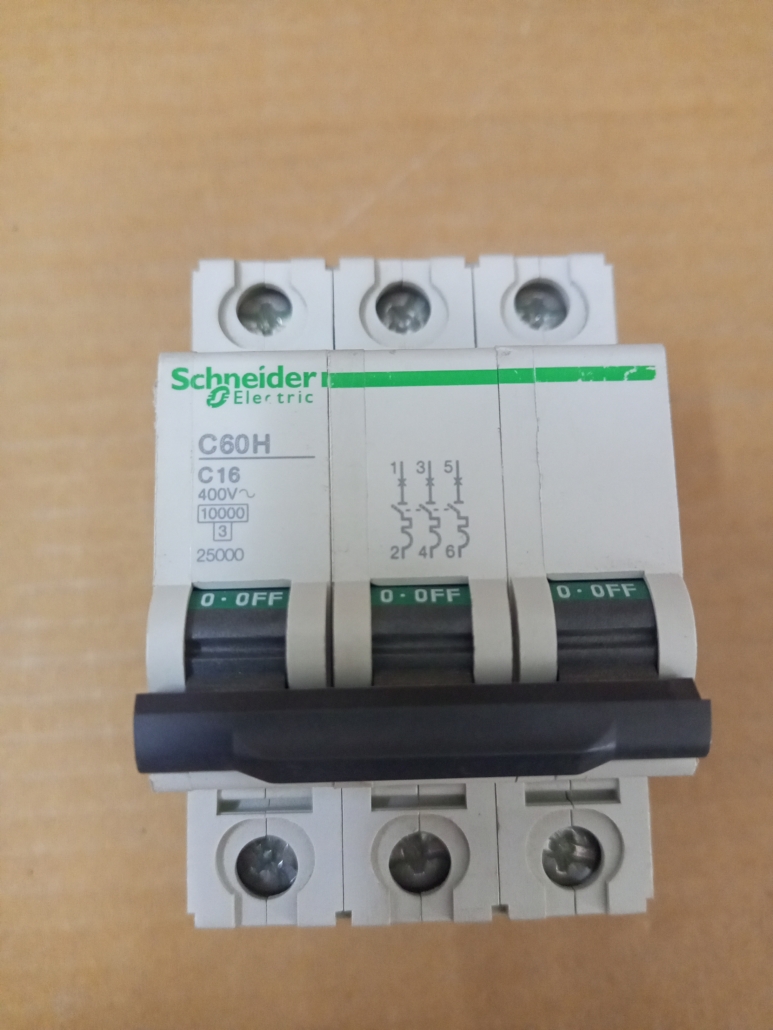 2500 Schneider iC60H C16 MCB C60H 3 16A 10KA - Panels and Parts Shopping