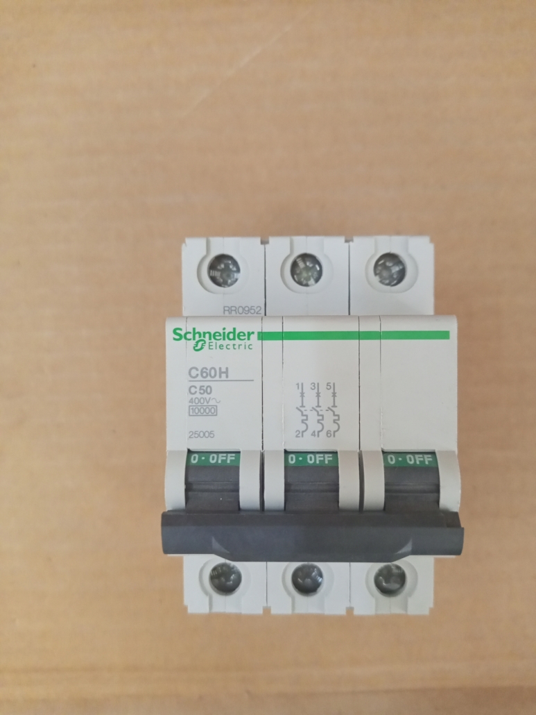 RR0952 Schneider C60H C50 MCB 50A 3P 10KA, Circuit Breaker - Panels and ...
