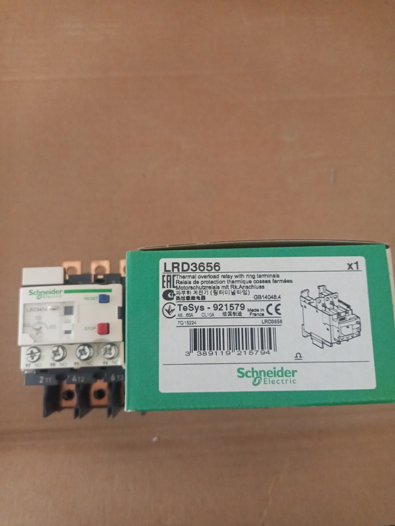 LRD3656 TeSys Deca thermal overload relays – 48…65 A – class 10A ...