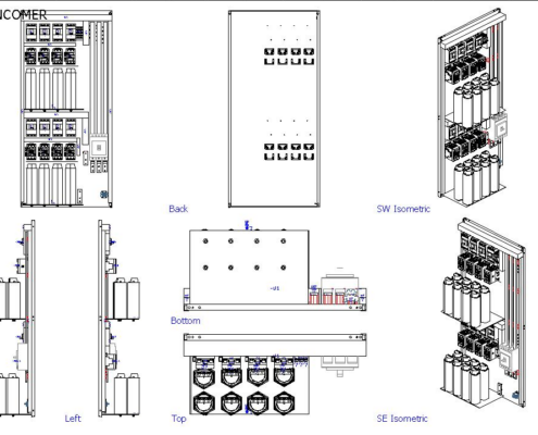 400 KVAr Automatic Power Factor Correction (APFC) WITH INCOMER | Panels ...