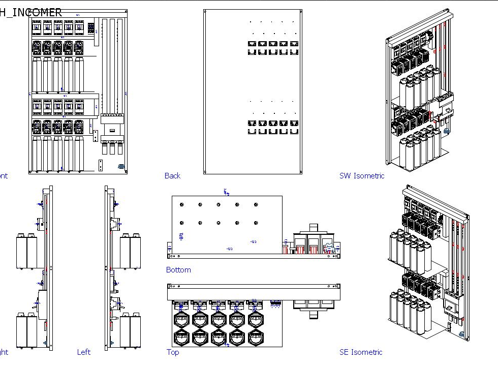 500 KVAr Automatic Power Factor Correction (APFC) WITH INCOMER | Panels ...