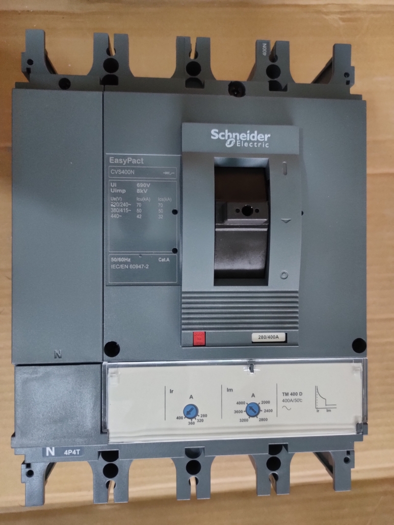 LV540422 Schneider switch disconnector EasyPact CVS400NA, 4 poles, 400 ...