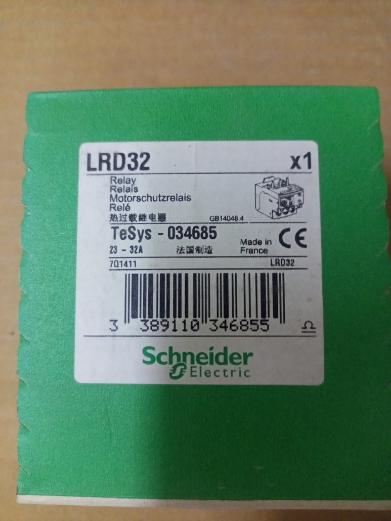 LRD32 Schneider TeSys Deca thermal overload relay,23...32A,class 10A ...