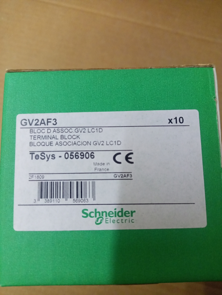 GV2AF3Combination blocks,TeSys Deca,with contactor LC1D09...D38 GV2AF3 ...