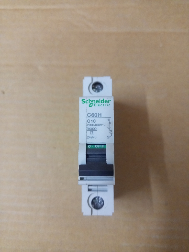 24973 Schneider C60H MCB 10A 1P 10KA Circuit Breaker - Panels and Parts ...