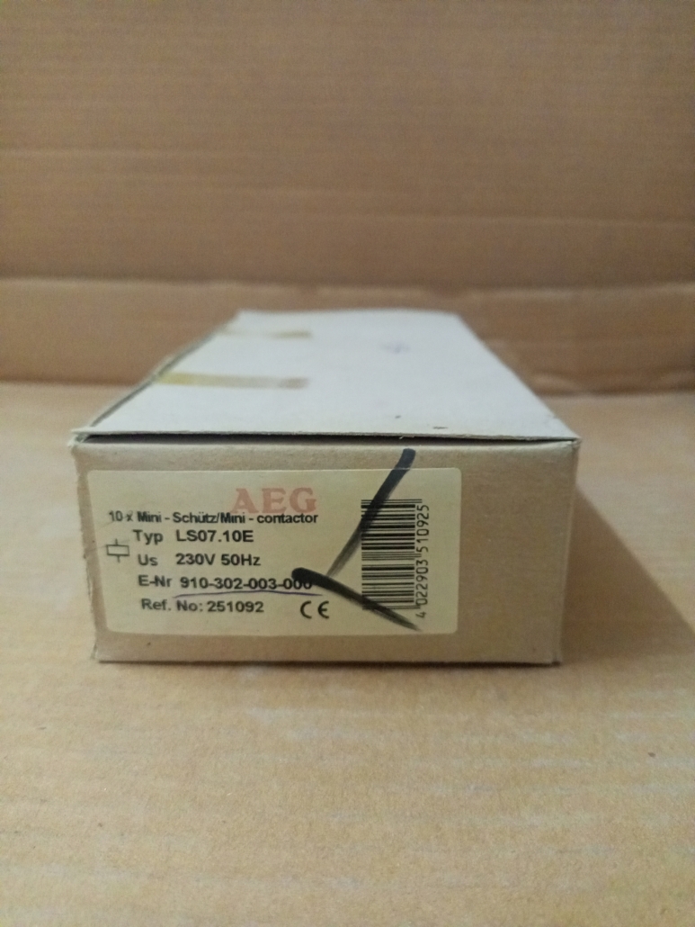 910-302-003 AEG LS07.10 Mini Relay Contactor 230V 50Hz 3xNO 1xNO ...