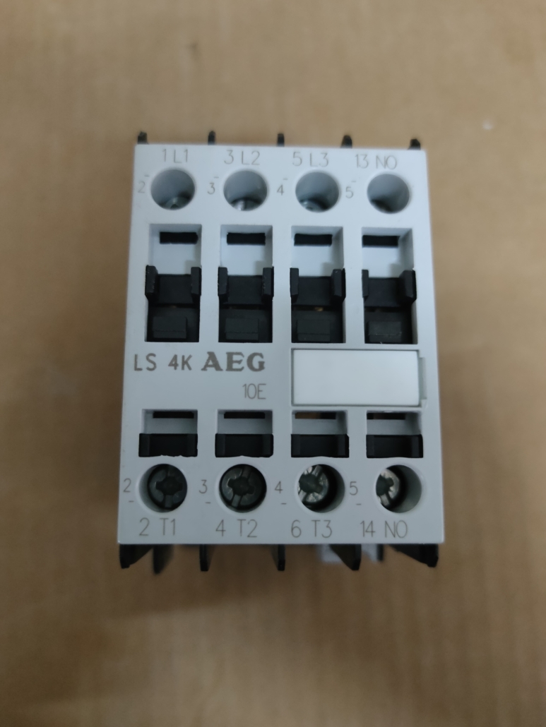 910-304-100 AEG LS4K.10 Contactor, 4kW @AC-3, 1NO Auxiliary Contact, Coil 220-230V 50Hz 277 60Hz ...