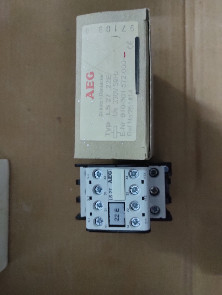 910-301-572 AEG LS27.22E Contactor, Coil 230V 50Hz - Panels and Parts ...