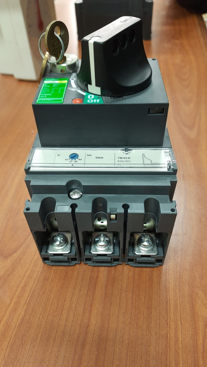 LV510775 Schneider circuit breaker, EasyPact CVS, CVS100B,63A 25kA 380 ...