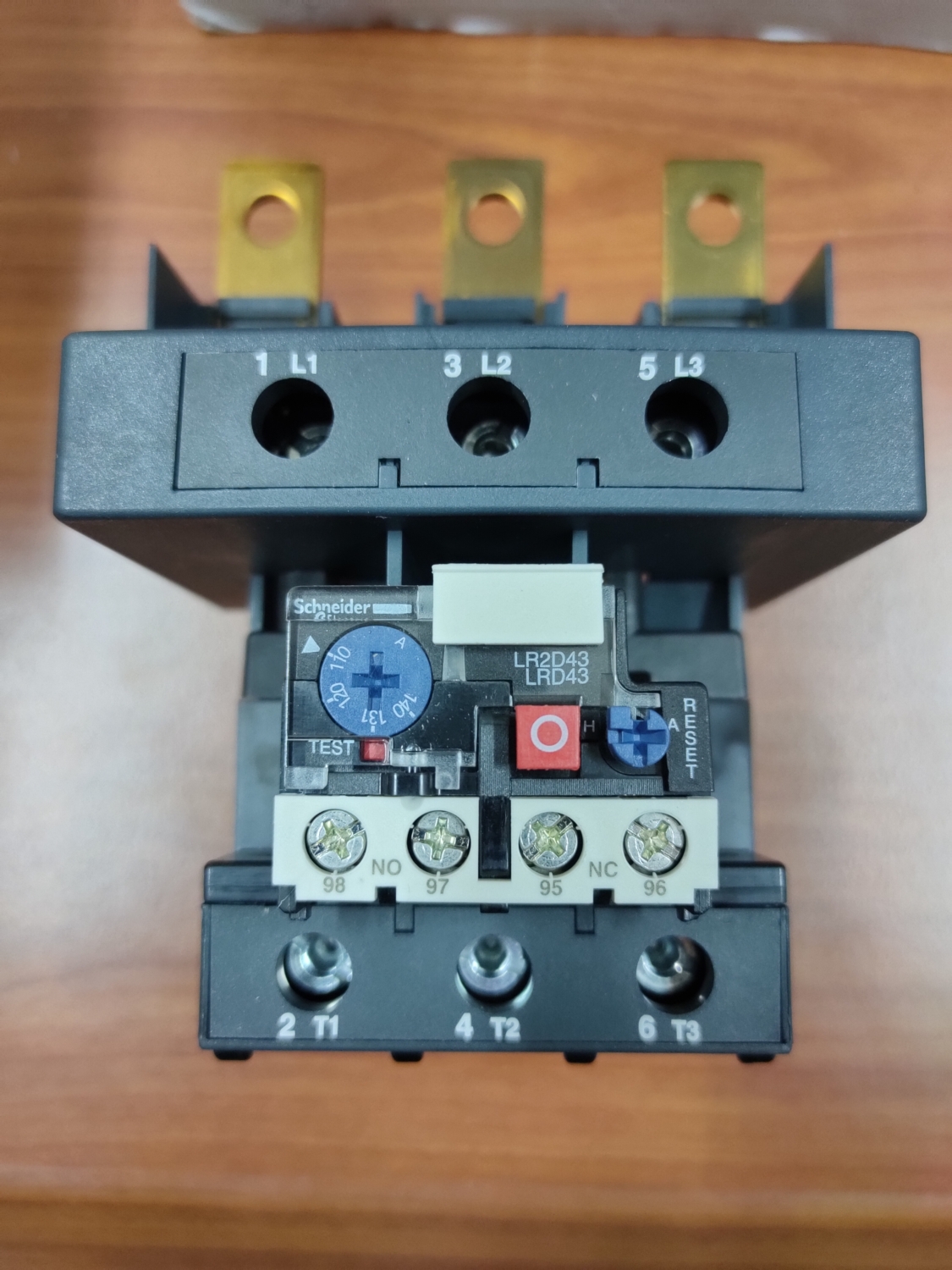 LRD4369 Schneider thermal overload relays, TeSys Deca, 110…140A, class ...