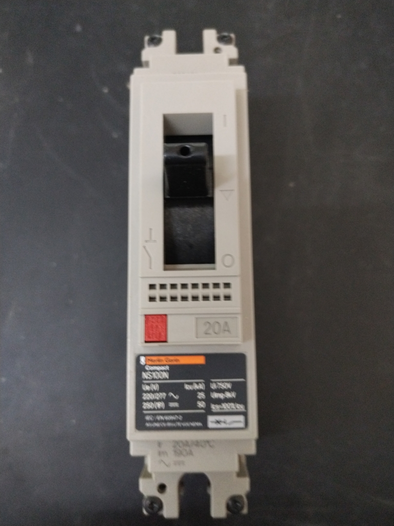 29588 MERLIN GERIN NS100N compact NS 1-pole 20A - Panels and Parts Shopping
