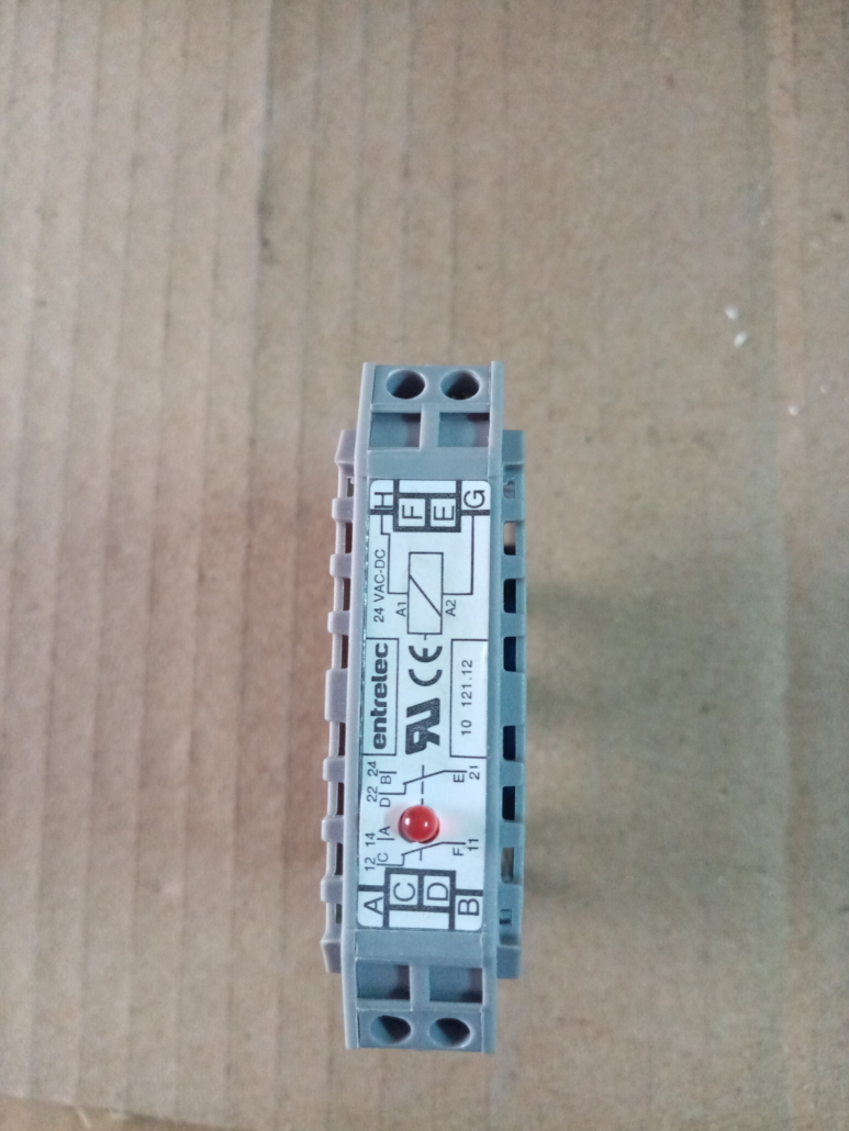 001012112 ENTRELEC Relay RB122AV-24VAC-DC - Panels and Parts Shopping