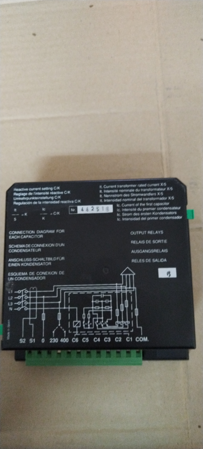 COMPUTER MD CIRCUTOR Reactive Power Factor Controller - Panels and Parts Shopping