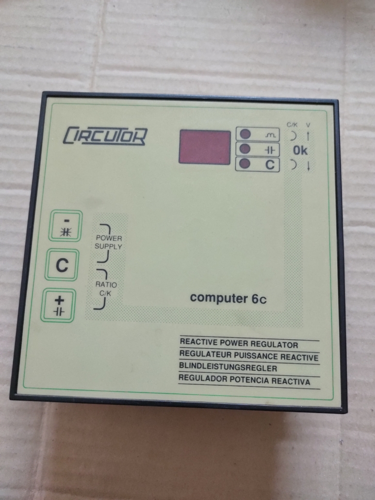 Computer 6c CIRCUTOR Reactive Power Regulator - Panels and Parts Shopping
