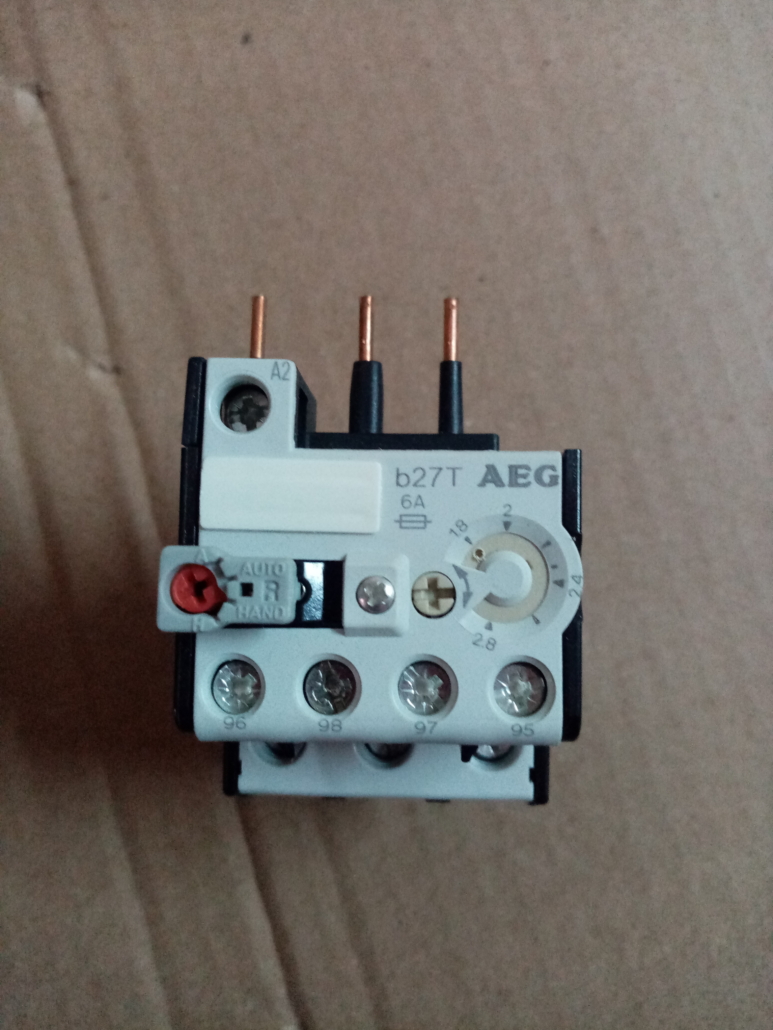 910-341-850 AEG b27T 1.8-2.8A Thermal Overload Relay UL Listed - Panels and Parts Shopping