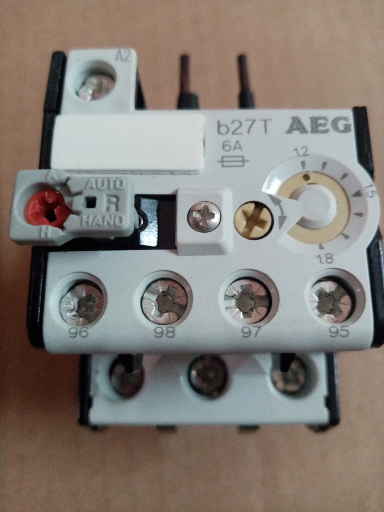 910-431-848-00 AEG b27T 1.2-1.8A Thermal Overload Relay UL Listed - Panels and Parts Shopping