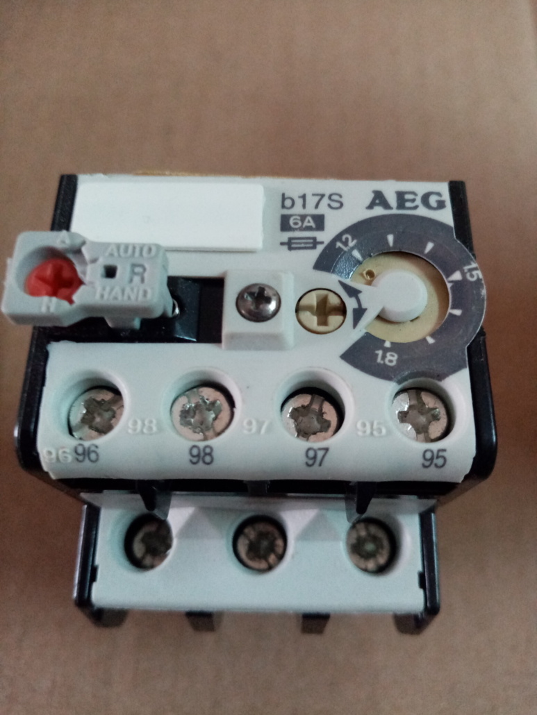 910-342-928 AEG b17S 1.2-1.8A Thermal Overload Relay | Panels and Parts Shopping
