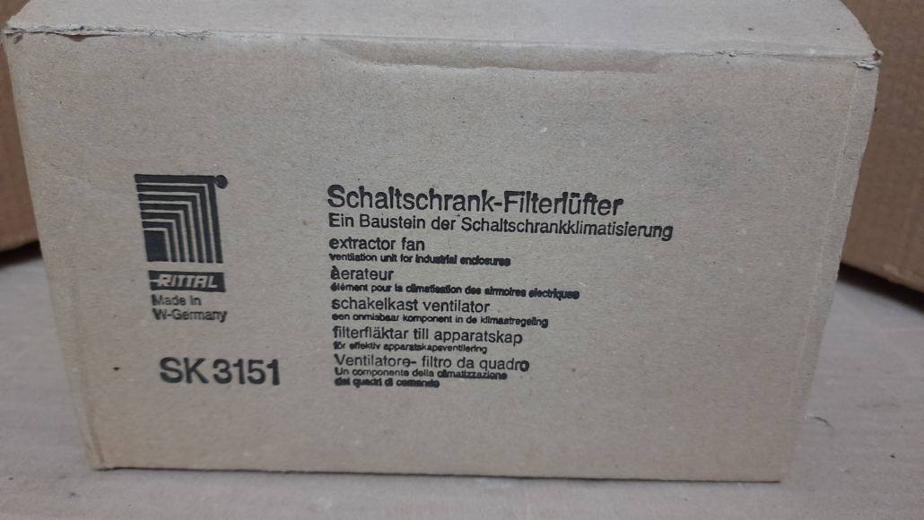 SK3151 RITTAL FAN ventilator 220/230V 50/60Hz - Panels and Parts Shopping