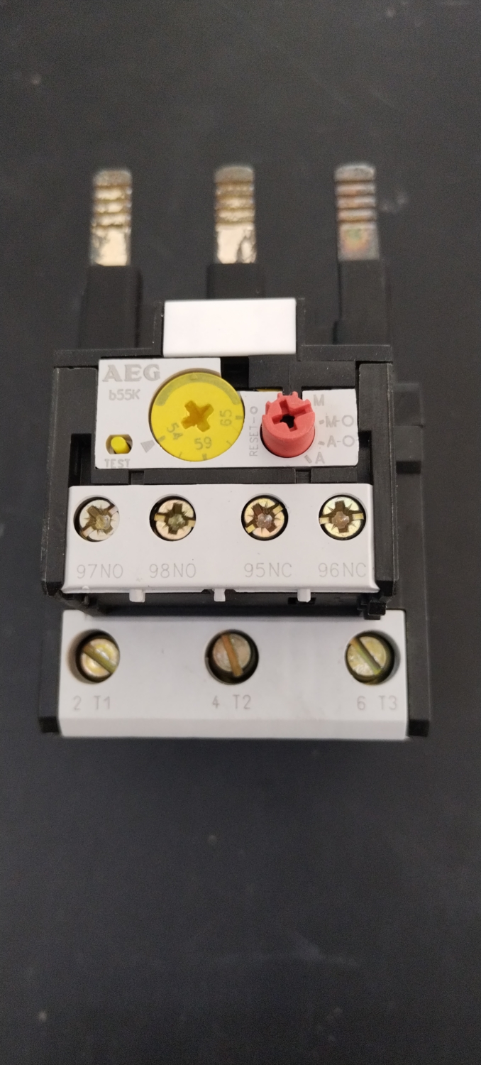 910-343-257-00 AEG b55K 54-65A Thermal Overload Relay UL Listed ...