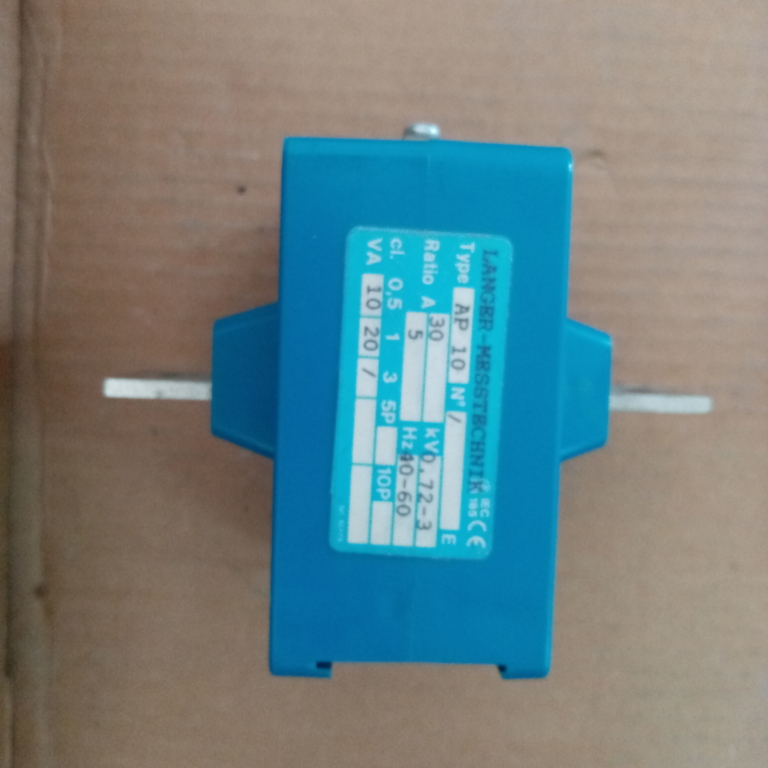 AP10/30/5 Langer Current Transformer 30/5 Class 0.5 10VA, 0.72-3kV, 40-60Hz - Panels and Parts ...