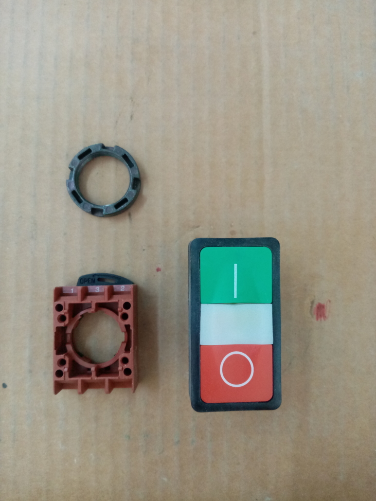 186891 GE P9DPLVRG01 Multifunction Push Button, Double Push Button ...