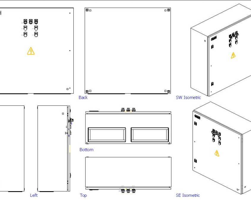 250A Motorized Change Over Switch (ATS) - Panels and Parts Shopping
