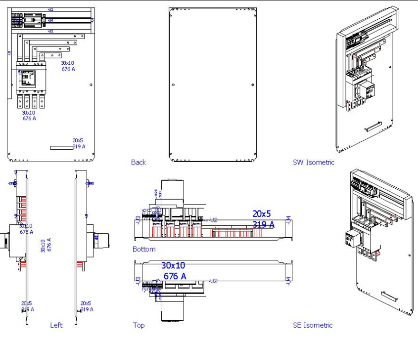 GRID MONITORING G99 Panel Incomer 6300A - Panels and Parts Shopping