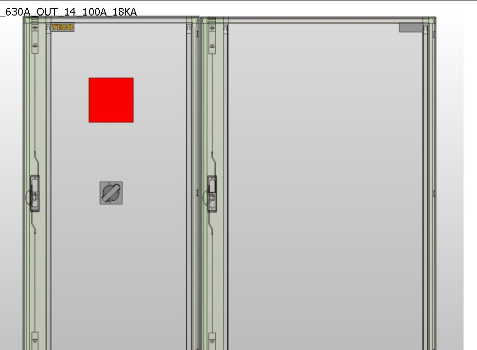 Typical ABB KWHR MDB Panel Incomer up to 630A 50KA Adjustable outgoing ...