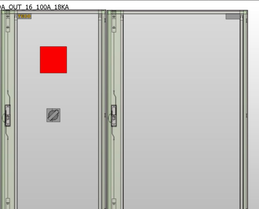 Typical ABB KWHR MDB Panel Incomer up to 630A 50KA Adjustable outgoing ...