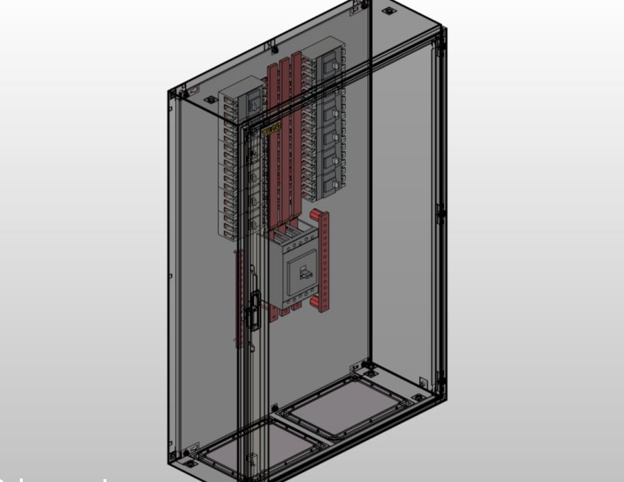 Typical ABB SMDB Panel Incomer up to 630A 50KA Adjustable outgoing 12x ...
