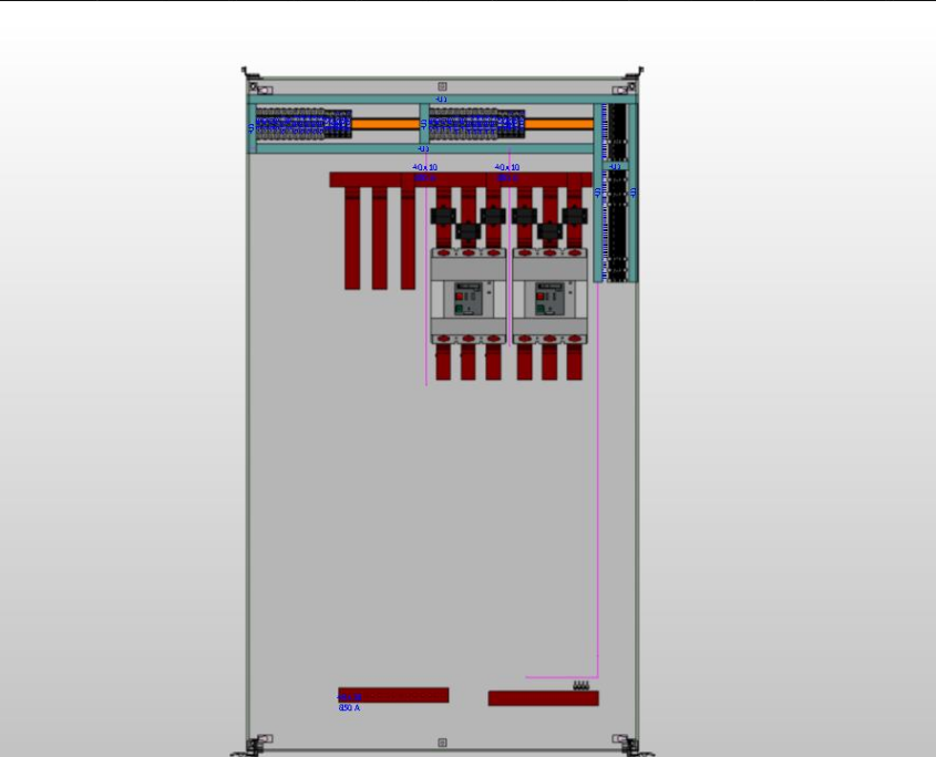 Synchronization Panel 2X500KVA with controller - Panels and Parts Shopping