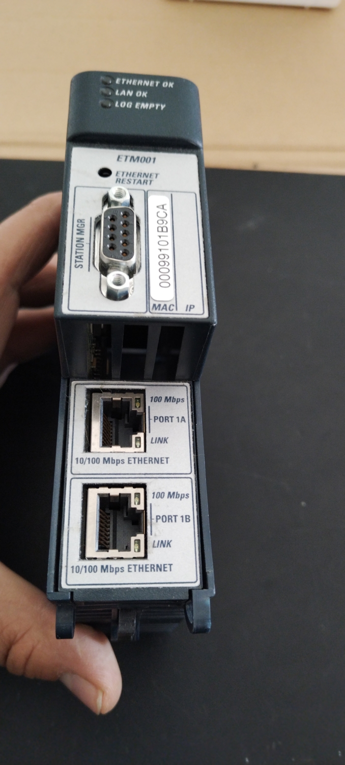 IC695ETM001-DG GE Fanuc RX3i Ethernet Module 10/100MBITS W/Switch ...