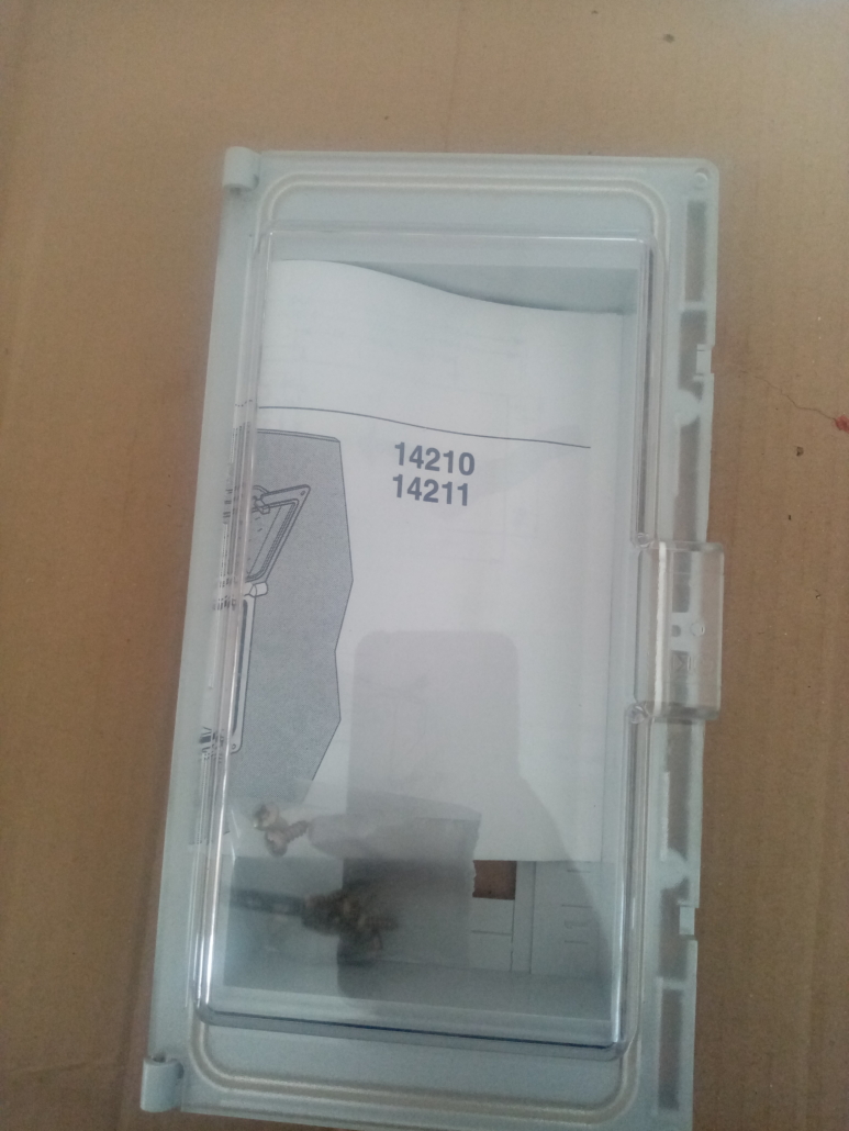 14210 Schneider Merlin Gerin Multi9 HINGED TRANSPARENT COVER - Panels ...