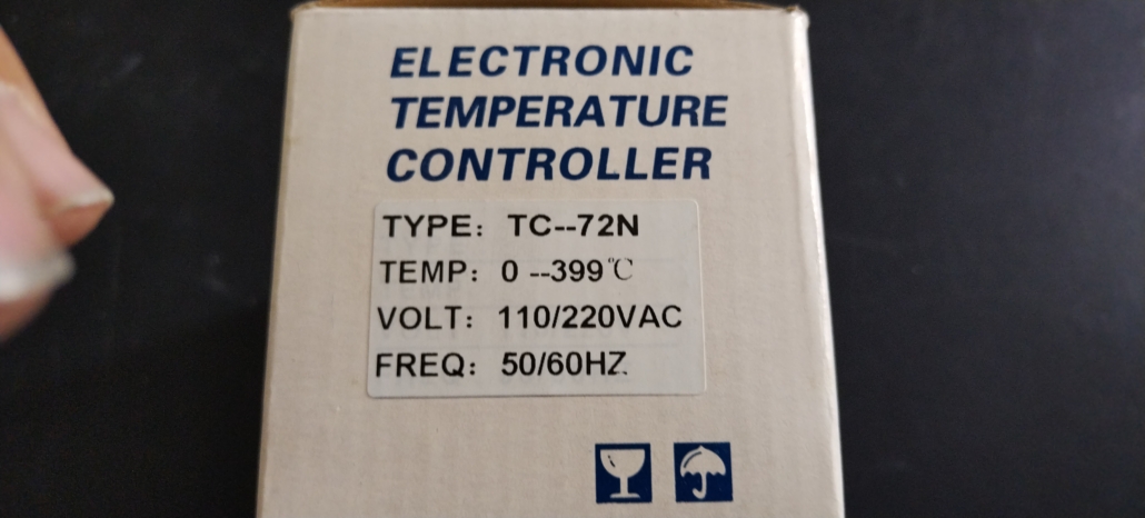 TC-72N CAMSCO Electronic Temperature Controller with Sensor, Temp 0 ...