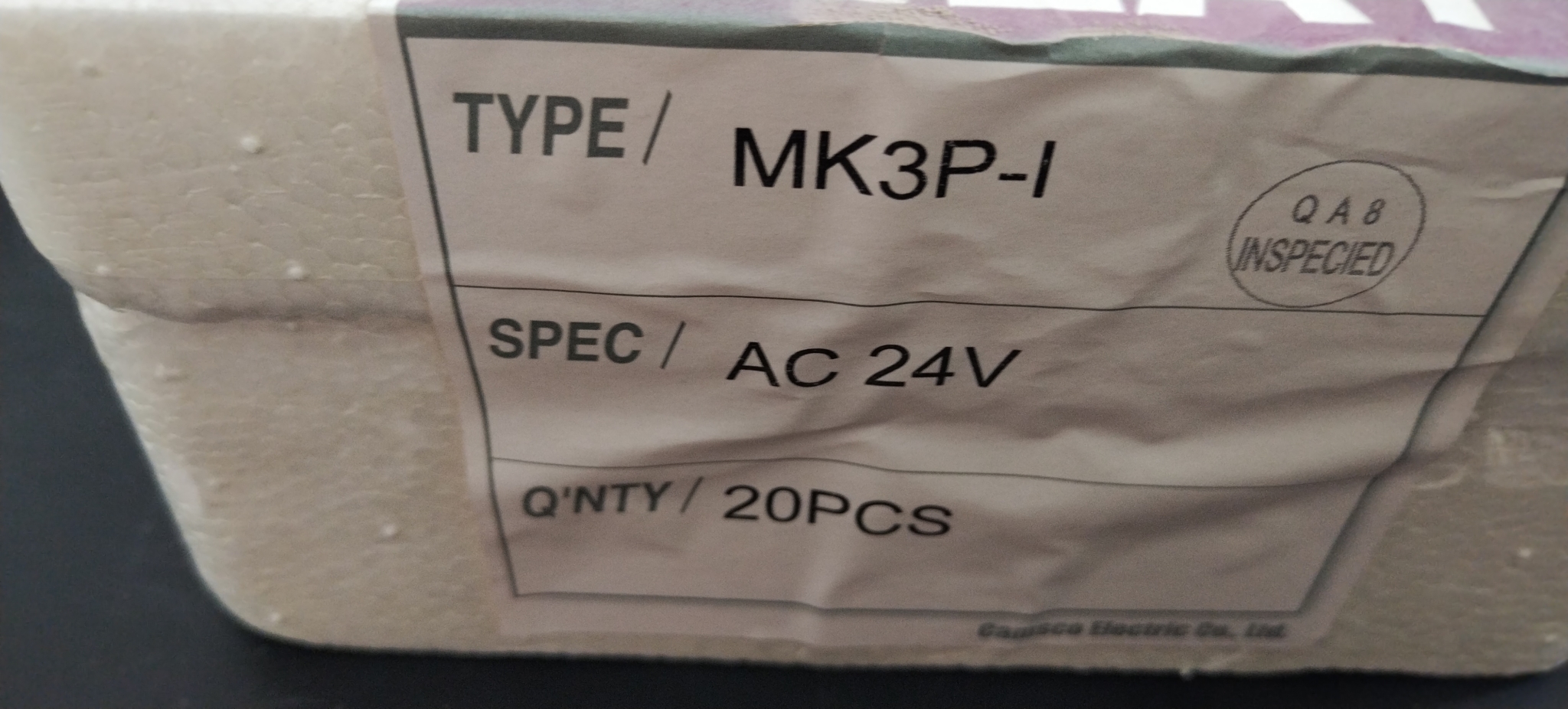 MK3P-1 CAMSCO Plugin Relay Coil 24Vac 50Hz - Panels and Parts Shopping