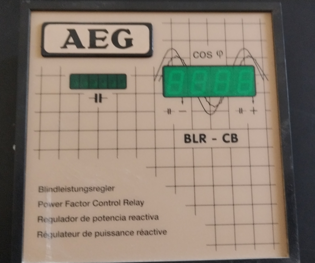 BLR-CB-06 AEG Power Factor Control Relay - Panels and Parts Shopping