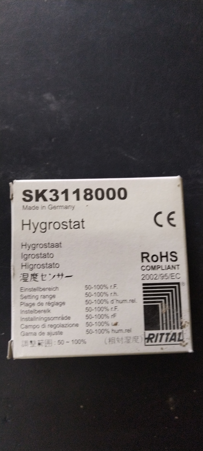 SK3118000 RITTAL Hygrostat 50-100% r.h. - Panels and Parts Shopping