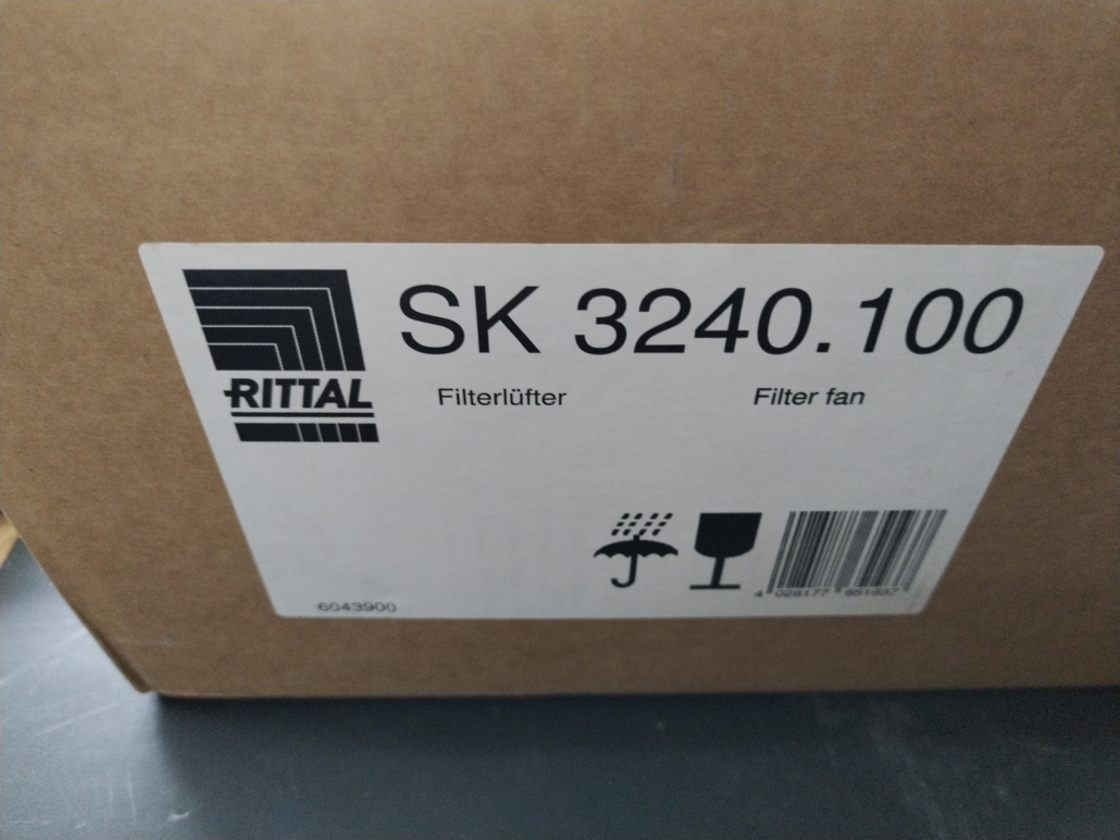 SK3240.100 RITTAL Fan and Filter 180 m³/h 230Vac 50/60Hz - Panels and ...