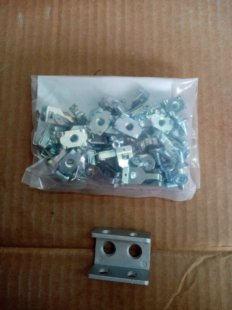 2set PS4182 RITTAL Mounting bracket 2 set = 2 mounting bracket, 2 screw ...